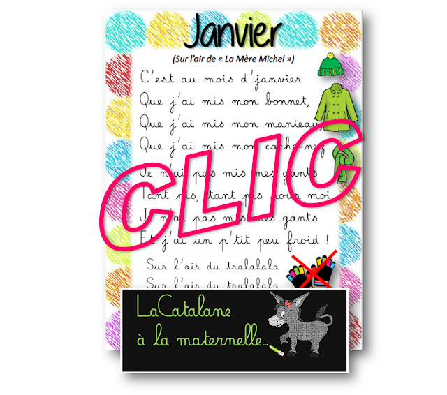 LaCatalane à la maternelle...: Comptines de janvier : nouvelle année et ...