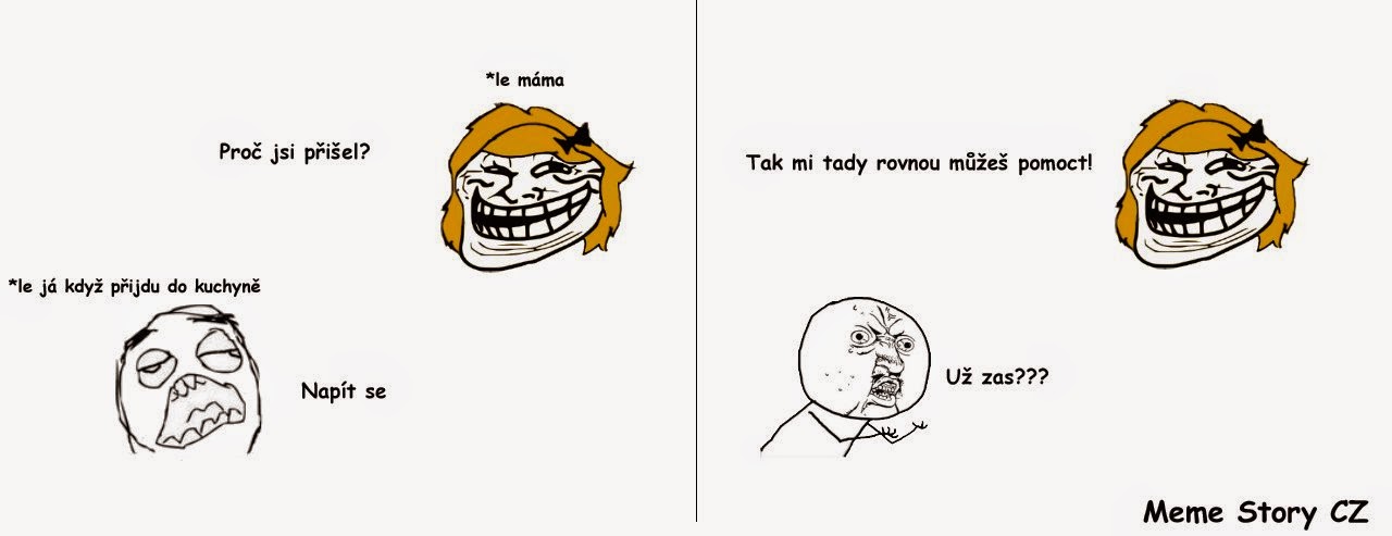 Meme story CZ