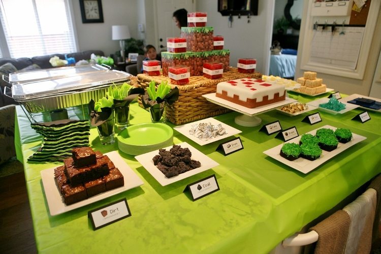 The Most Amazing Minecraft Party Ideas: Crafts, Food, Games, Decor and ...