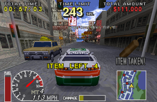 VGJUNK: FELONY 11-79 / RUNABOUT (PS1)