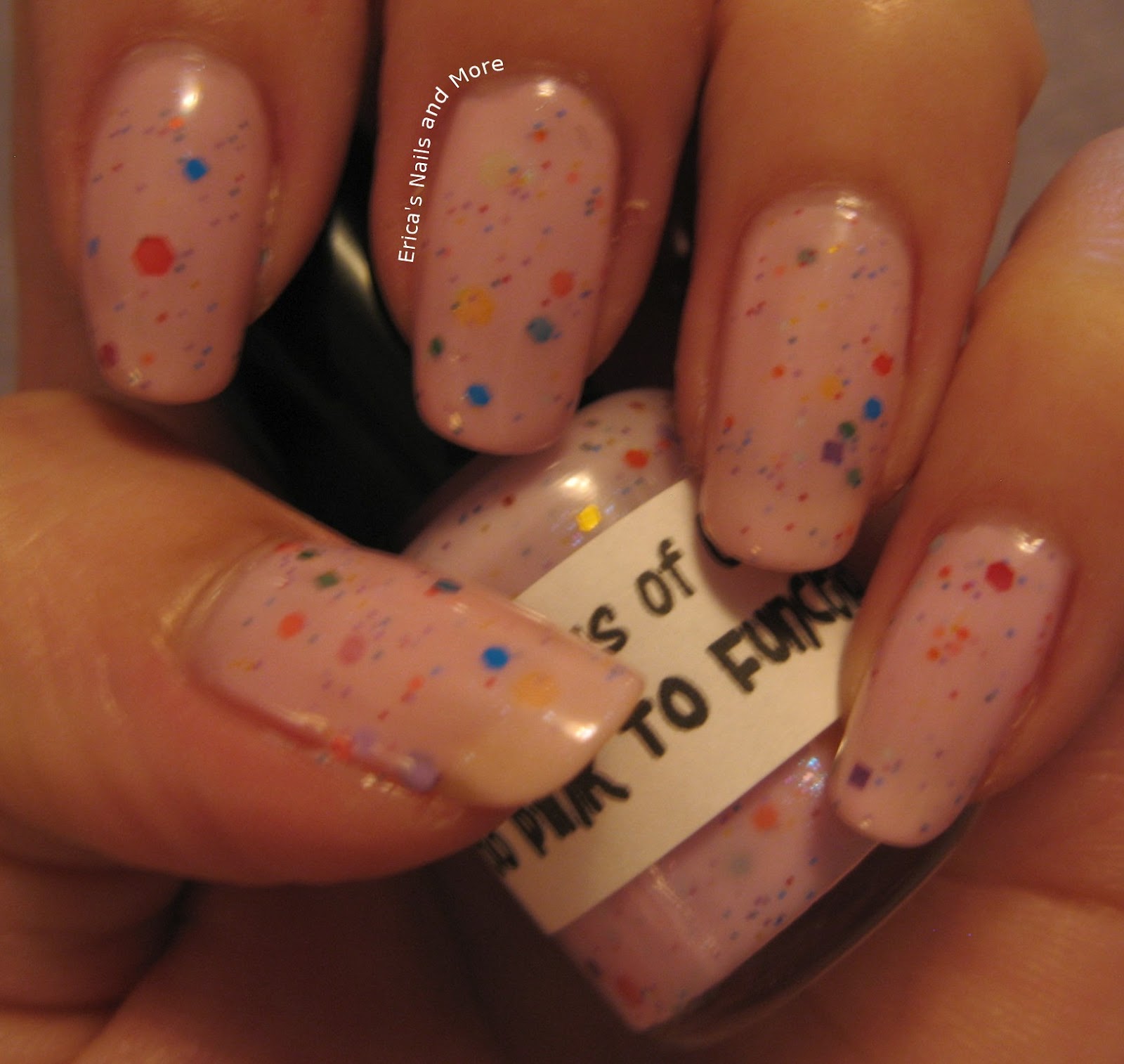 Erica's Nails and More: NOTD: 365 Days of Color Too Pink to Function