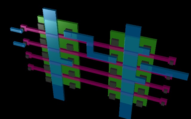 Mark Craig's Blog: The Electronics Behind My Raytraced NAND Gate IC ...