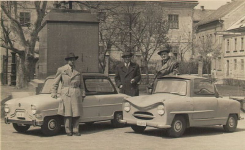 Vintage Photos of the Creative Postwar Microcars of Hungary | Vintage ...