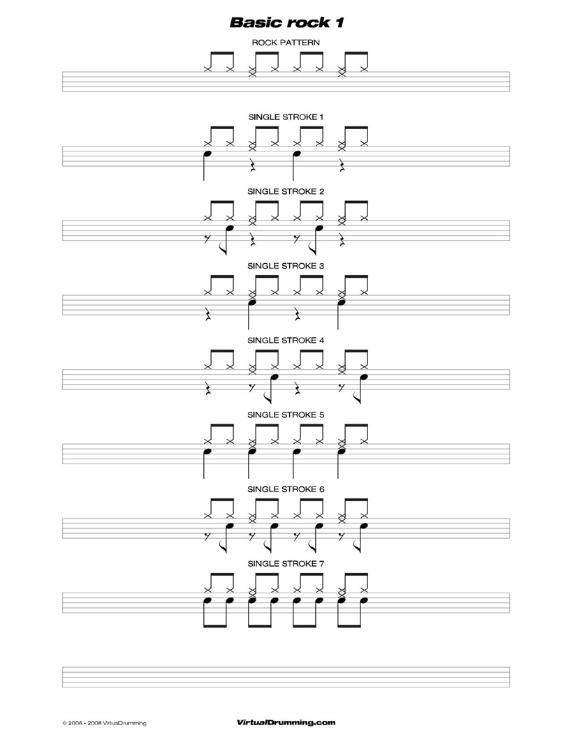 The Metal Drums: Rock Básico