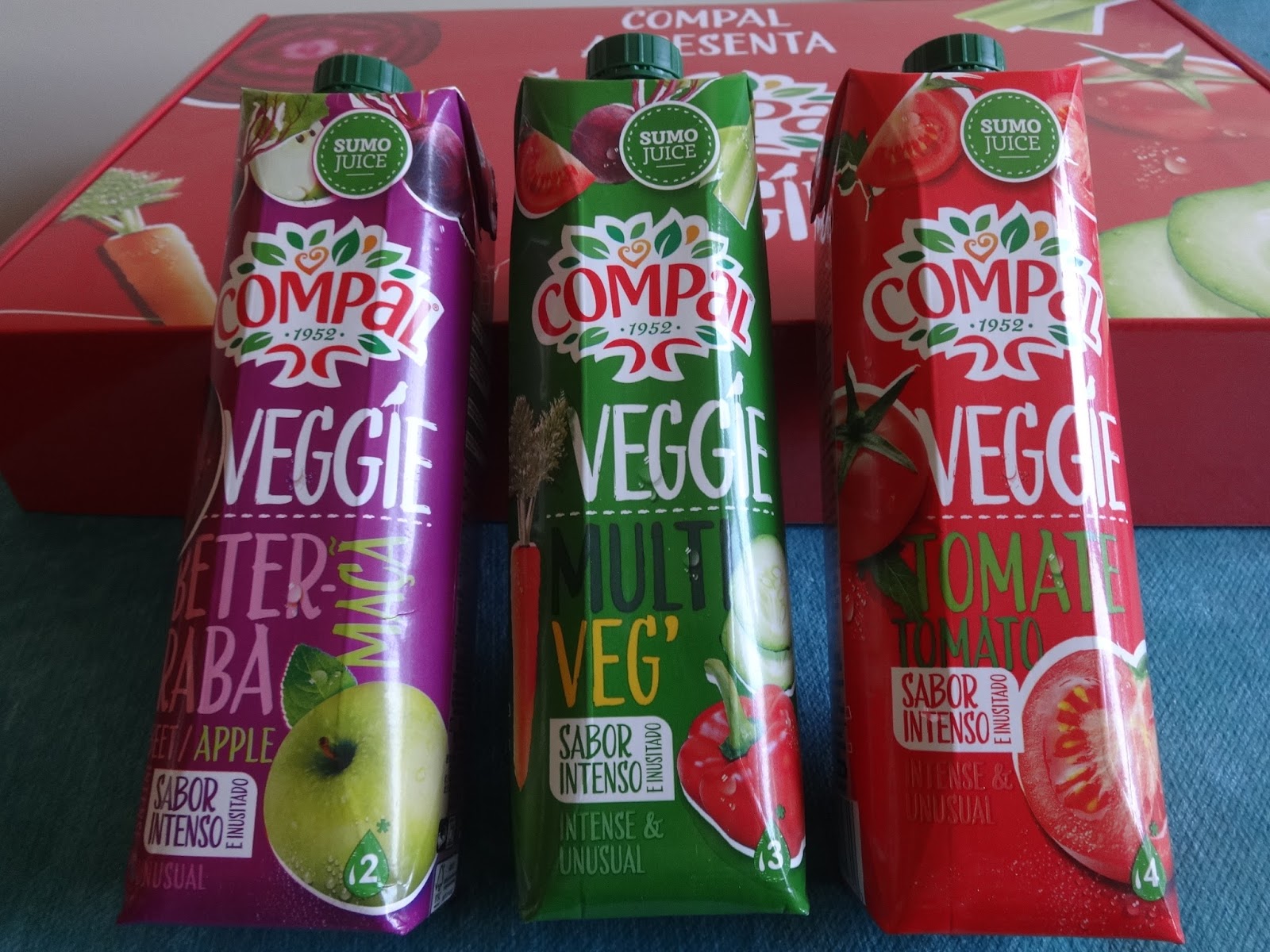 A Panificadora Ribeiro: Novos sumos Compal Veggie