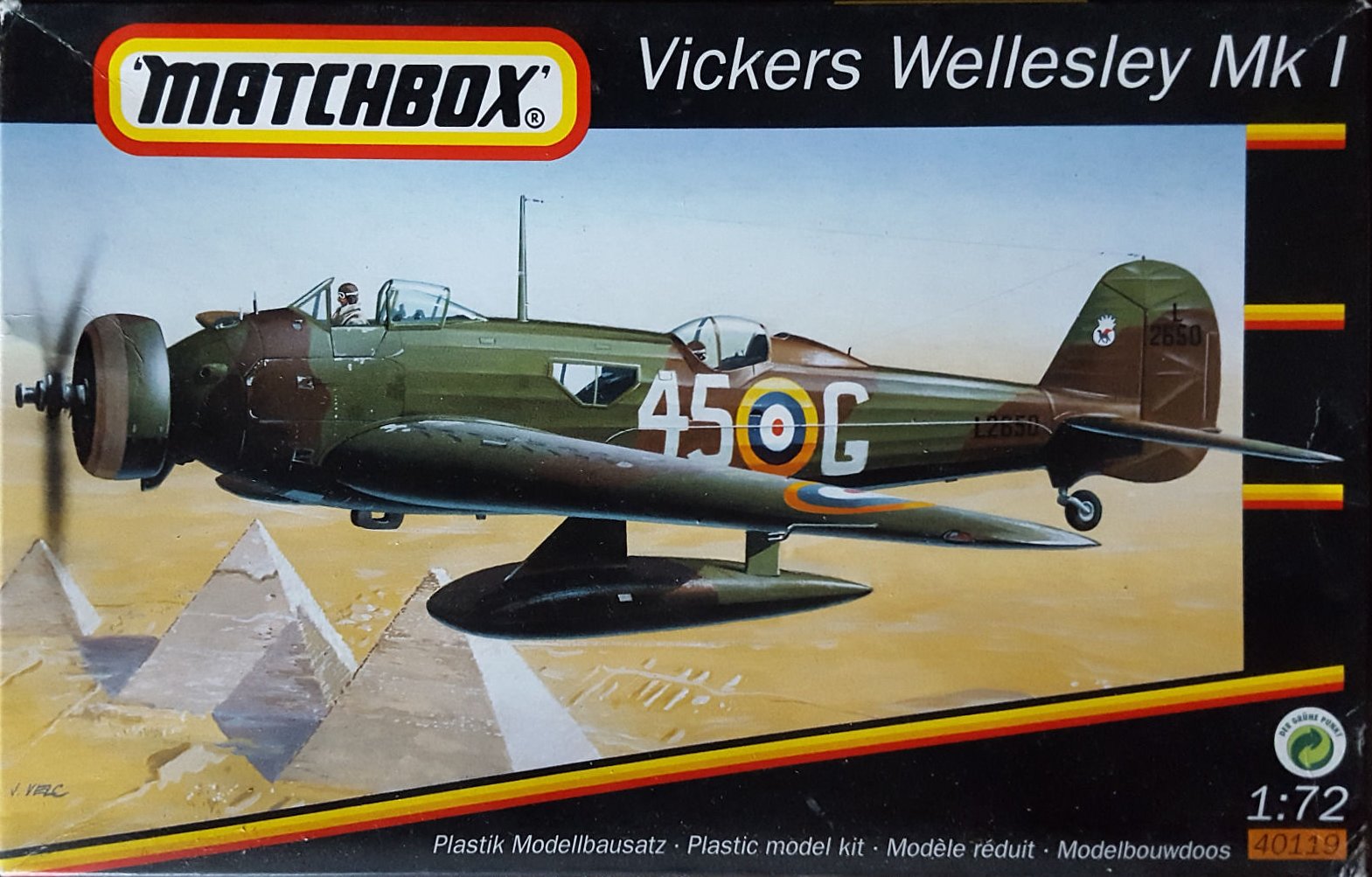 Bunte Schachteln - Box Art & Great Models: Vickers Wellesley Mk I