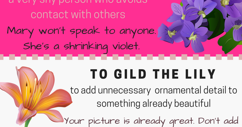 Ana's ESL blog: Flower idioms