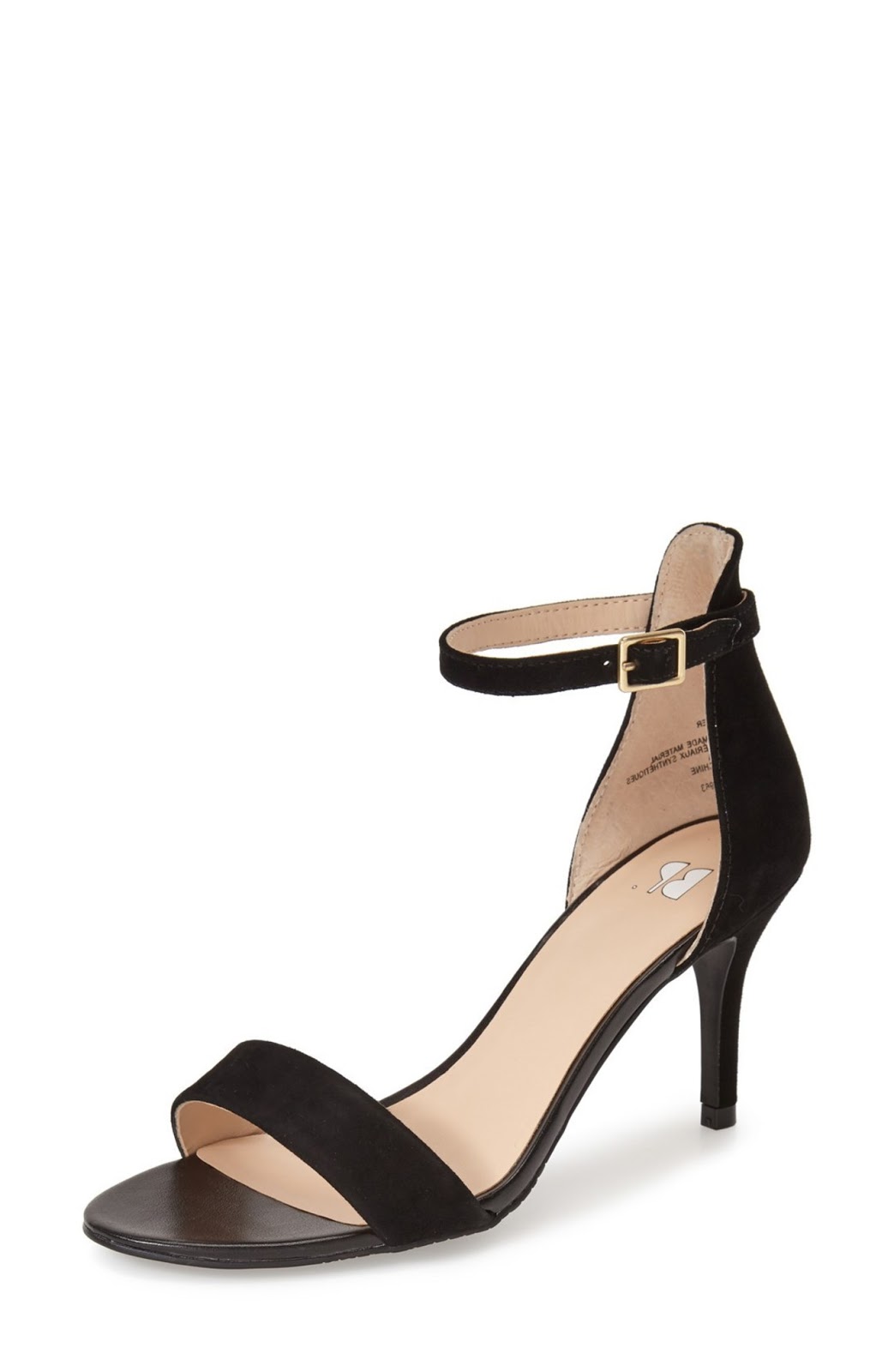 3 Inch Ankle Strap Heels