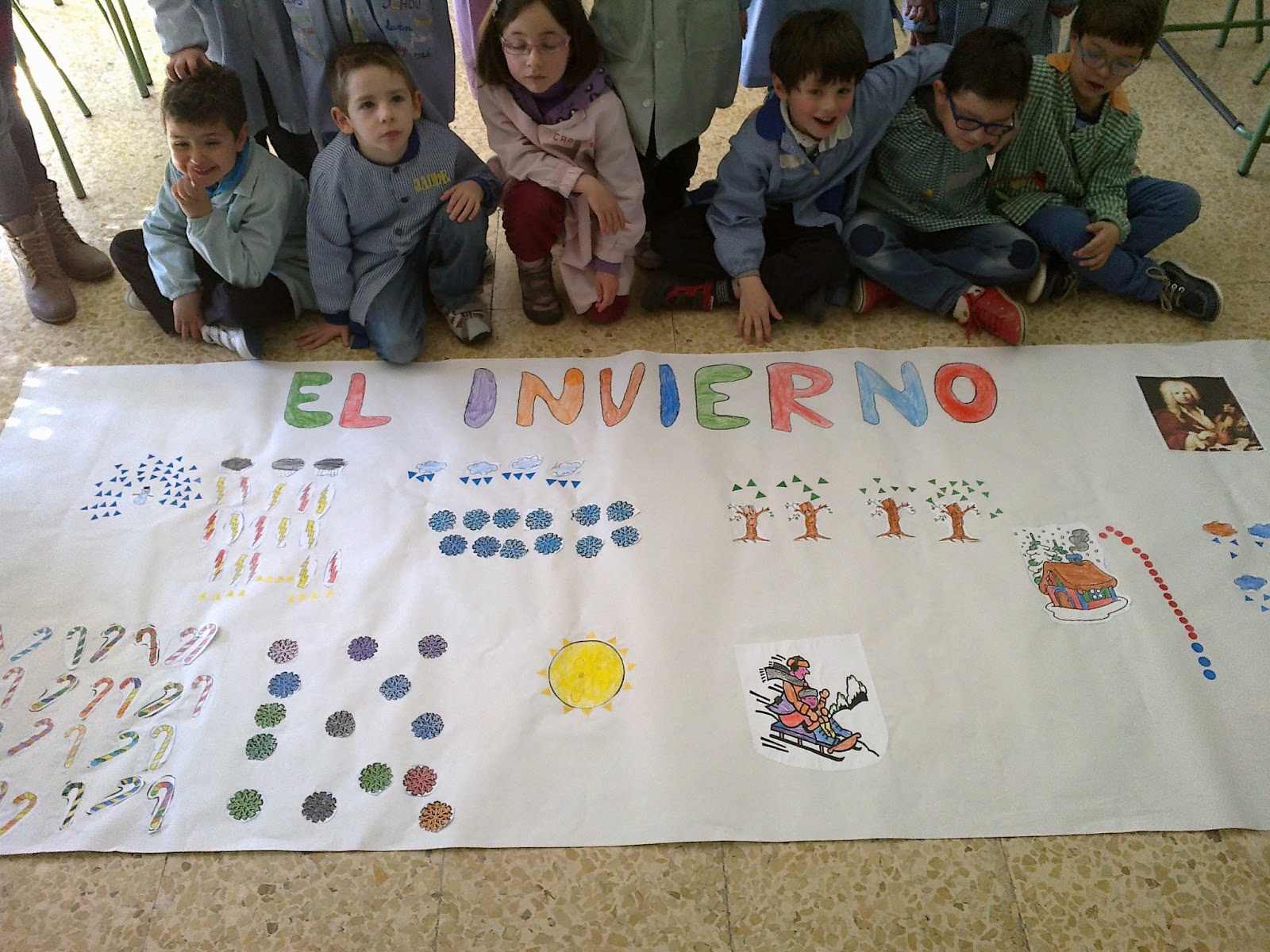 Musicograma "El invierno" realizado por E. Infantil | Musiqueando por ...