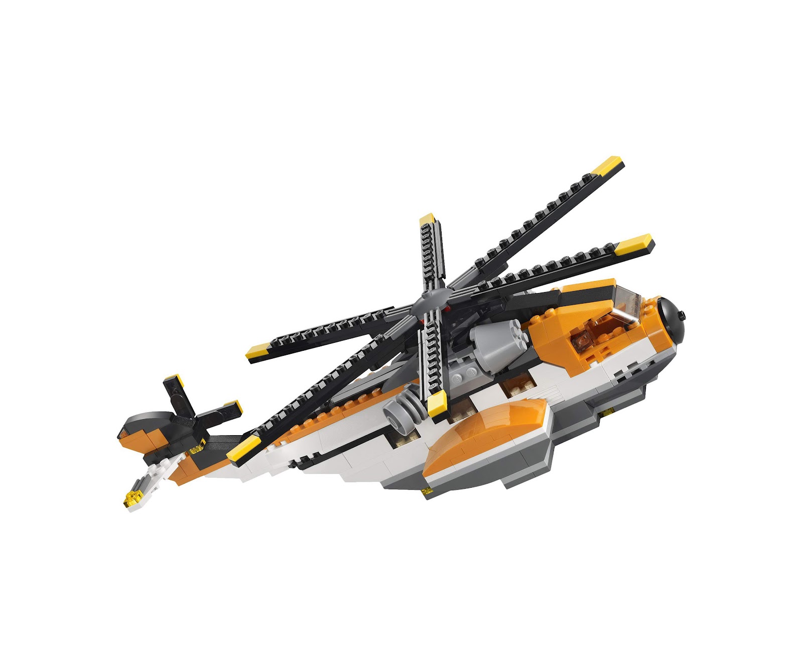 onetwobrick5: LEGO set database: set database: LEGO 7345 transport chopper