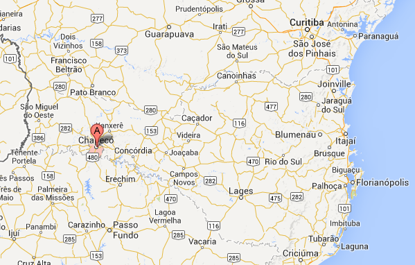 Viagem será cansativa até Chapecó | Vermelho de Paixão