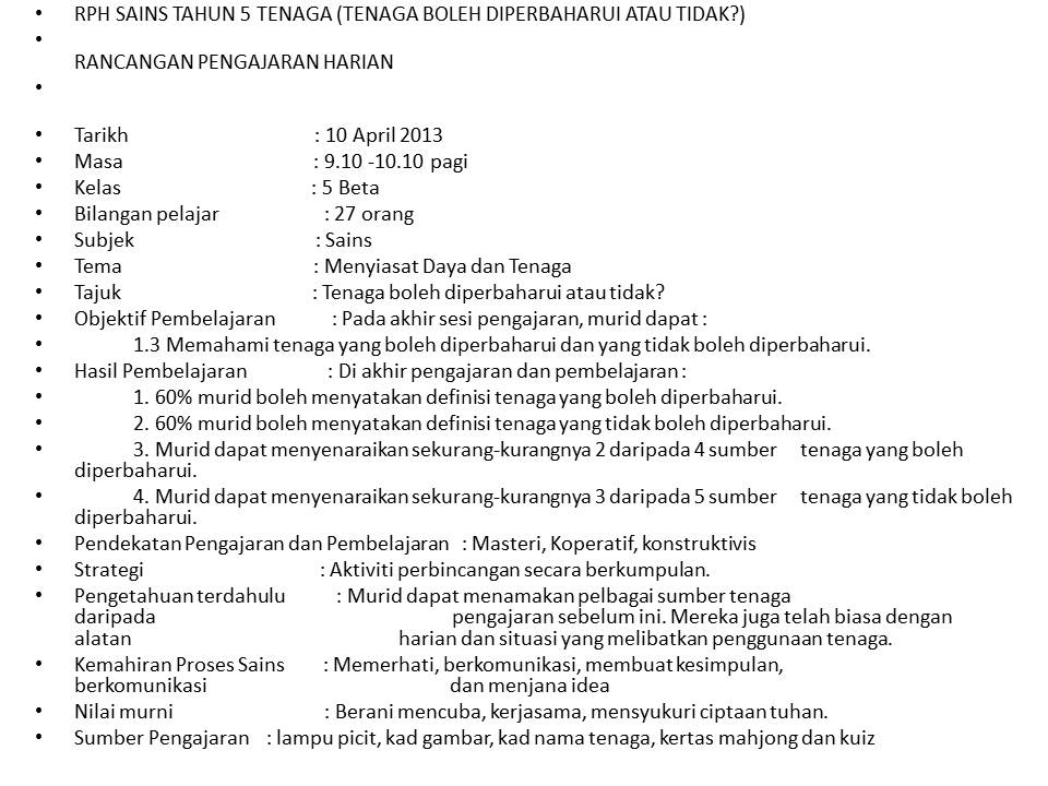 RPH - TAKSONOMI BLOOM ~ CATATAN @ GURU BESAR