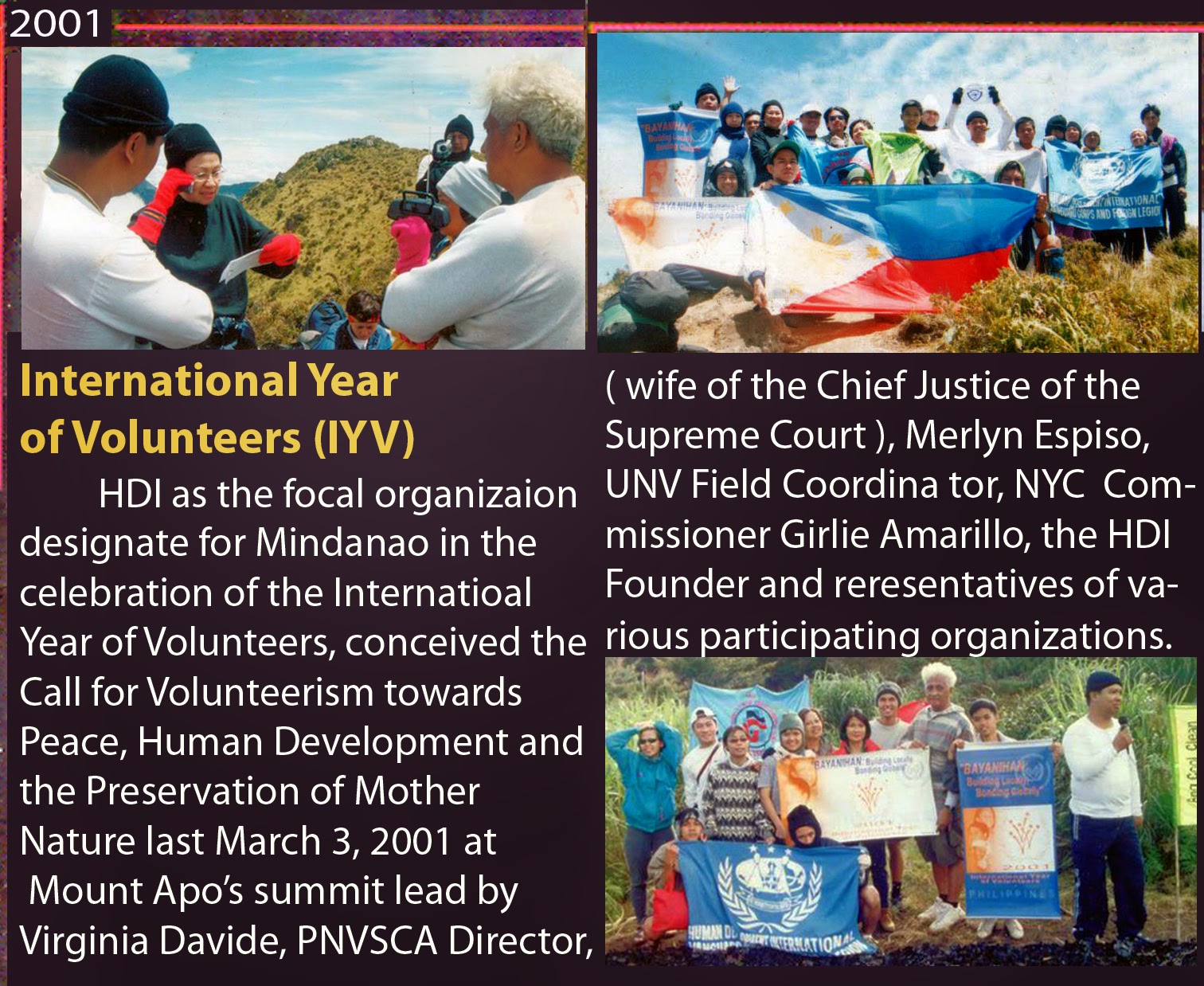 History - Human Development International