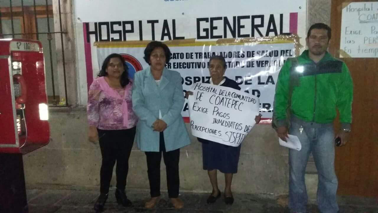 COATEPEC Y LA REGION: A LAS 8 DE LA NOCHE, EMPLEADOS DEL HOSPITAL CIVIL ...