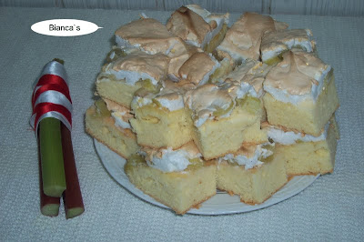 Prajitura cu rubarbar (rubarba, rabarbar) ~ Bucataria din casa mea.