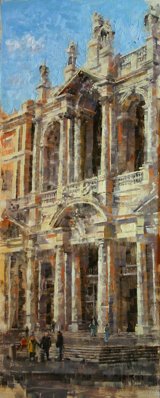 "Heb je Toulouse-Lautrec gezien?" - "Neen, wie heeft er gewonnen ...