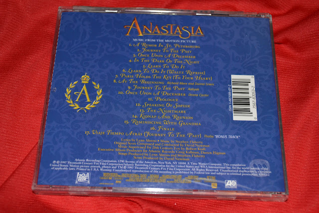 Museo Thalía en Nebraska: Anastasia - Soundtrack - USA