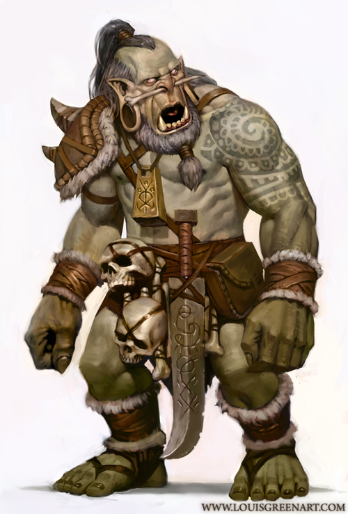 Dungeons Deep & Caverns Old : Mutant Orcs