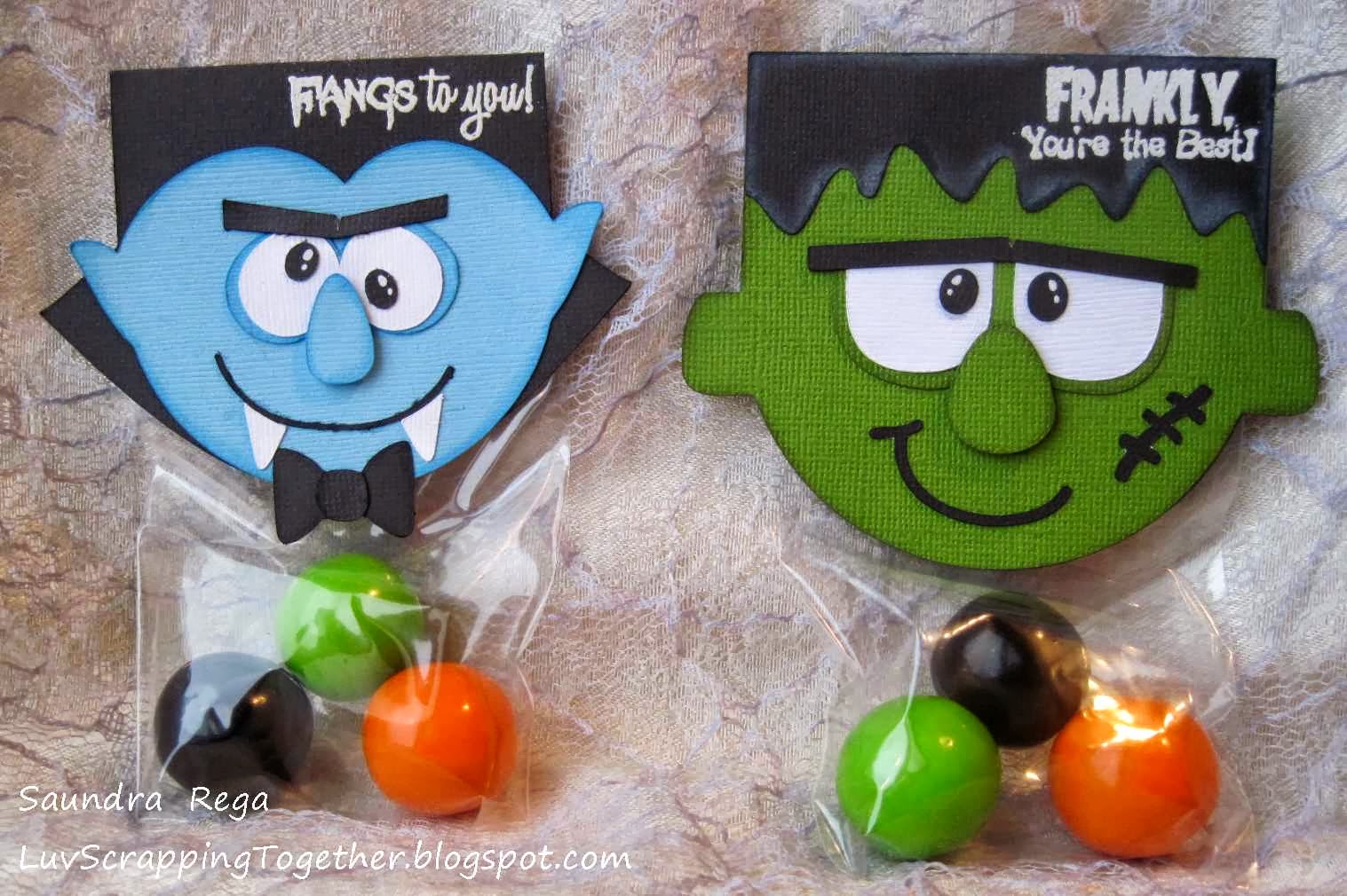 Luv Scrapping Together: Bubblegum Monsters with My Scrap Chick