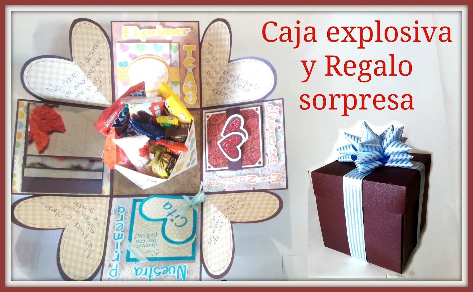 Invitaciones De Caja Explosiva Para Dulces 16