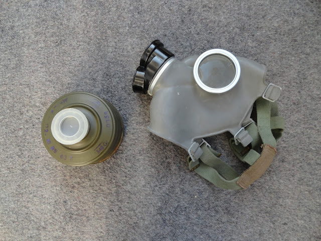 My collection of gas masks (description in comments) : r/gasmasks
