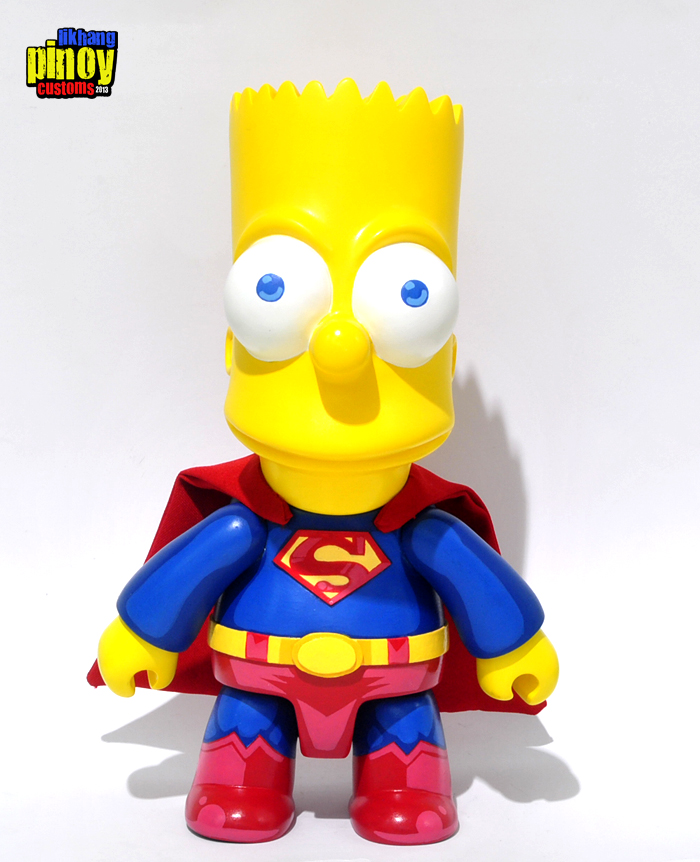 Likhang.Pinoy.Customs: Superman Bart Simpsons Qee