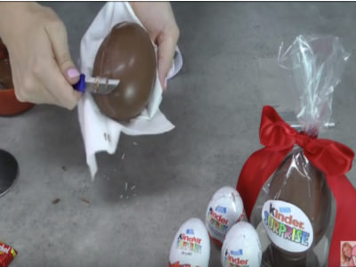 How To Make Giant Kinder Surprise Eggs In Your Home! So Easy!