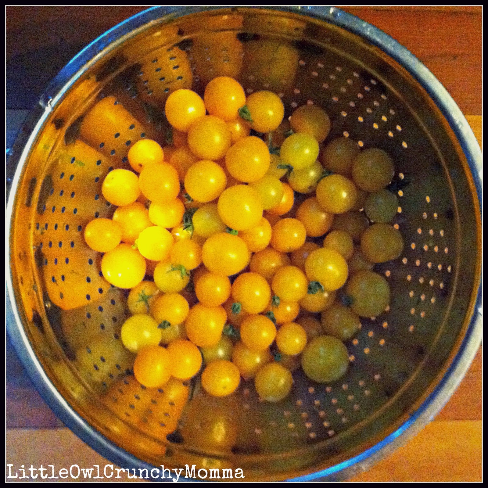 LittleOwlCrunchyMomma: Yellow Cherry Tomato Salsa (Lacto-Fermented)