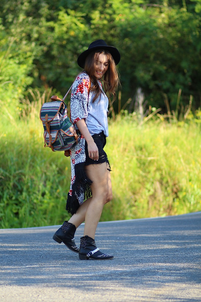 Cum obtinem o tinuta boho chic cu Outliers.ro | Sandra Bendre