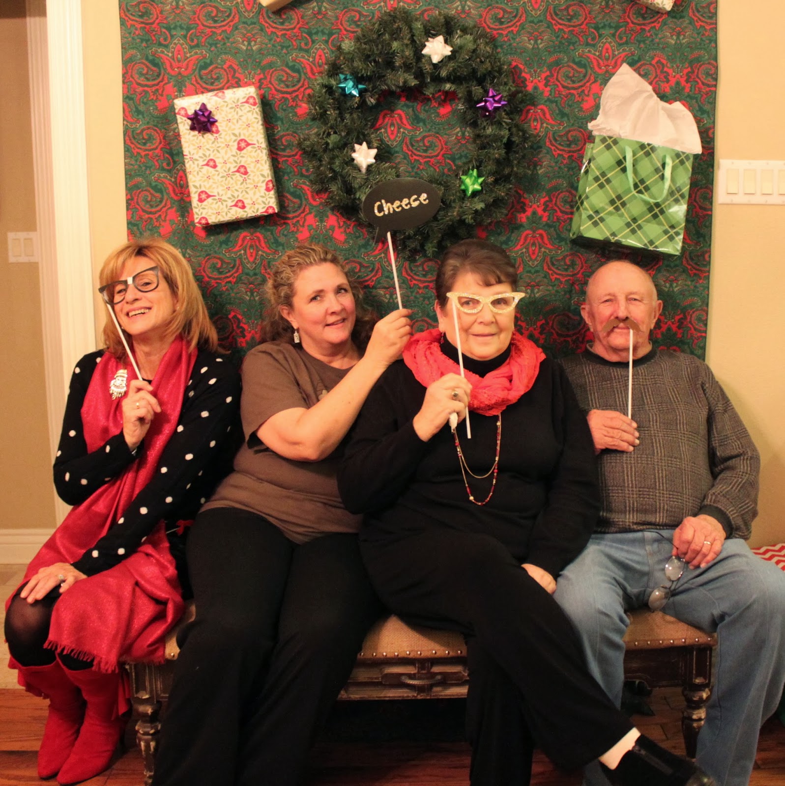 Crafty Texas Girls: Tacky Sweater Party and DIY Photo Booth