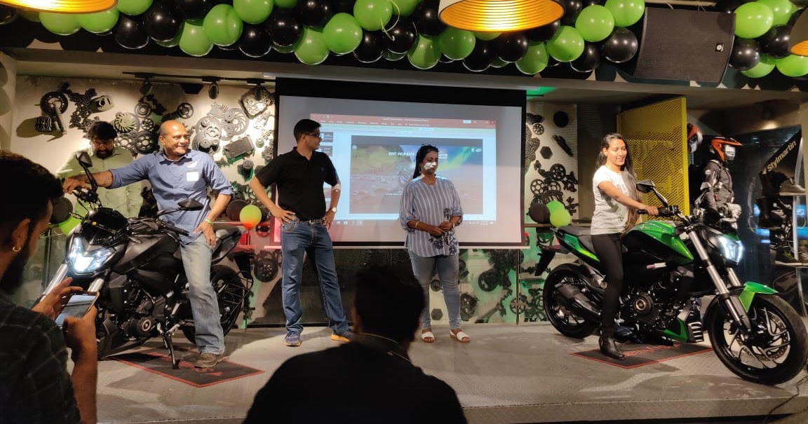 And the Beast is Here. Bajaj Dominar 2019 Launch by Deepak Kamath & Candidalouis