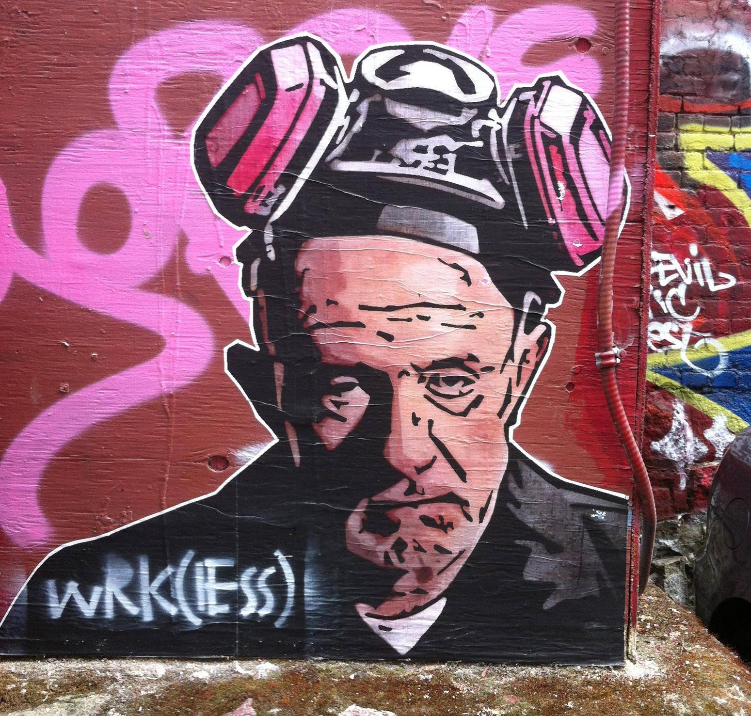 Mike from Breaking Bad Stencil - Free Graffiti Supplies