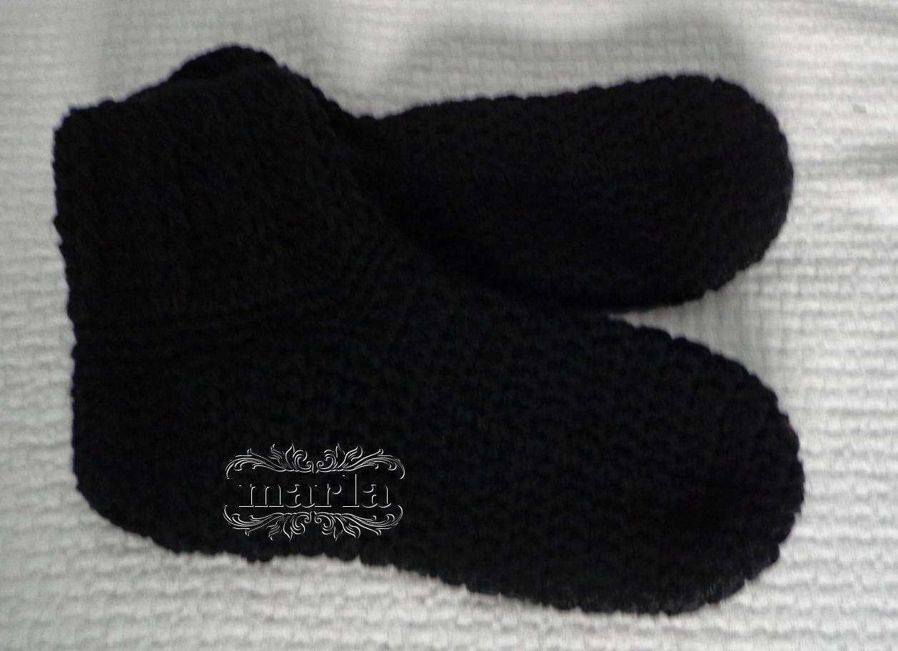 mp.croche: Meia em croche para adulto