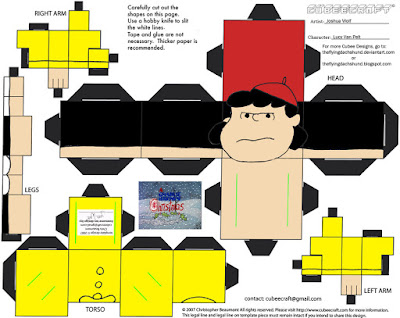 Santa Clara Artesanato: Papercraft Snoopy