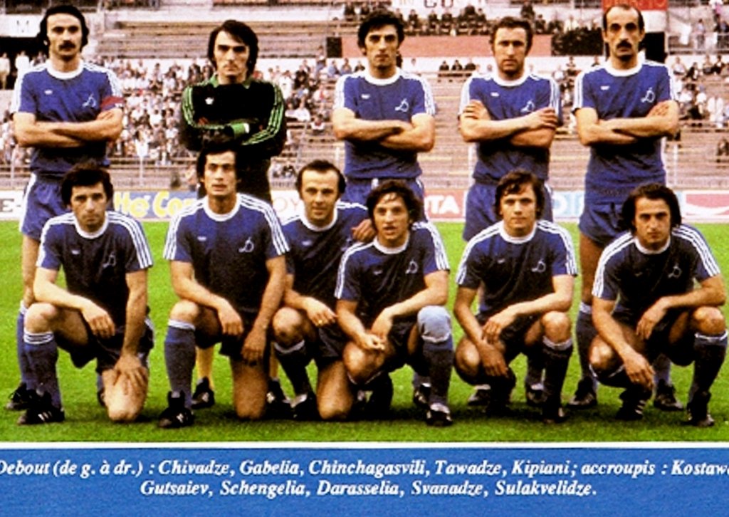 Botões para Sempre: FC Dínamo Tbilisi - Georgia - Campeão da Recopa 1981