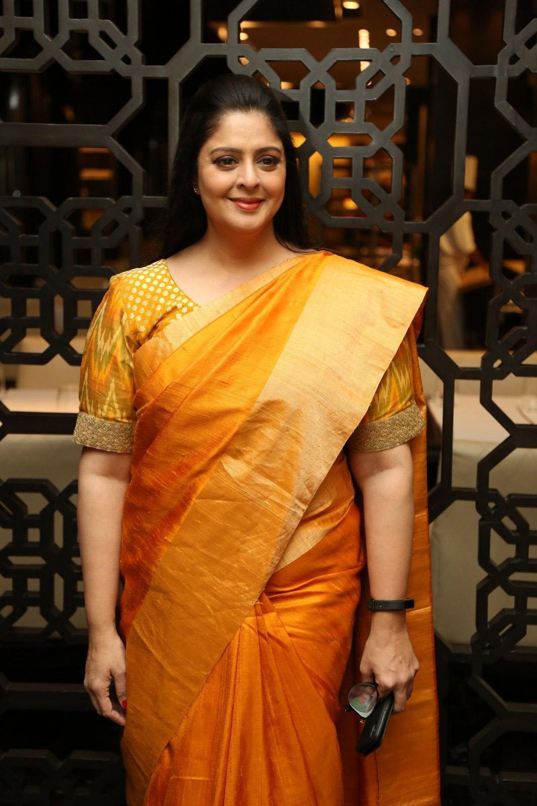 Actress Nagma Images At TSR National Film Awards 2019 Press Meet