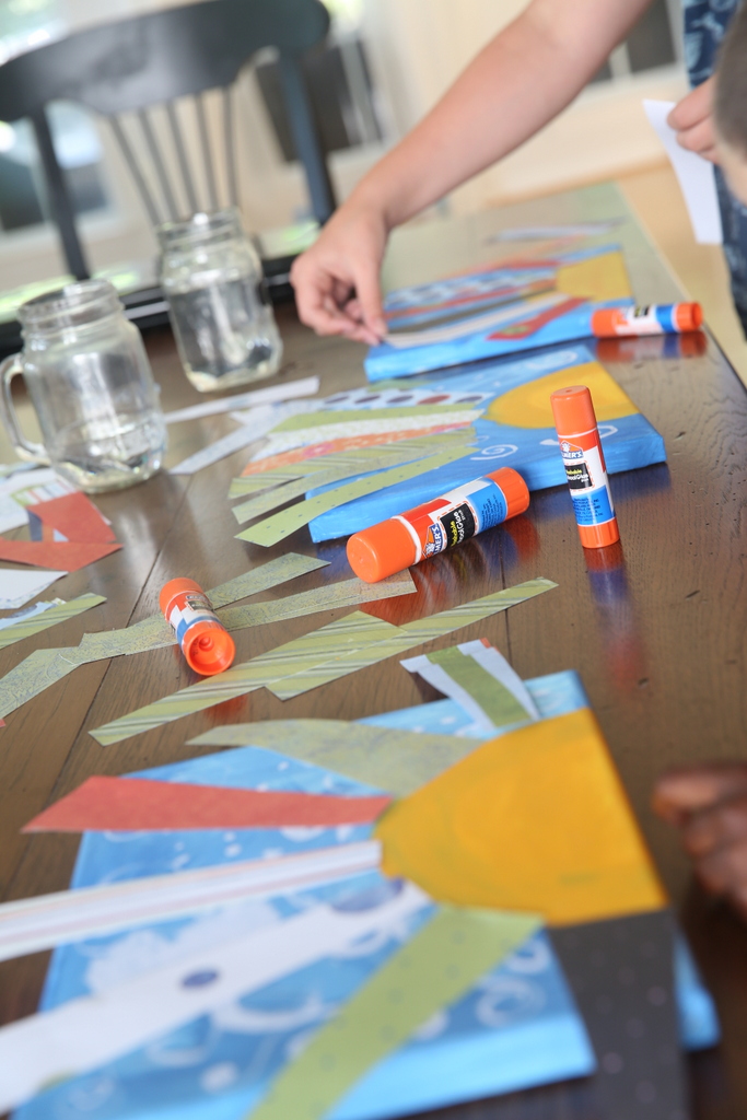 it's how you live: the weekly craft project that took all summer