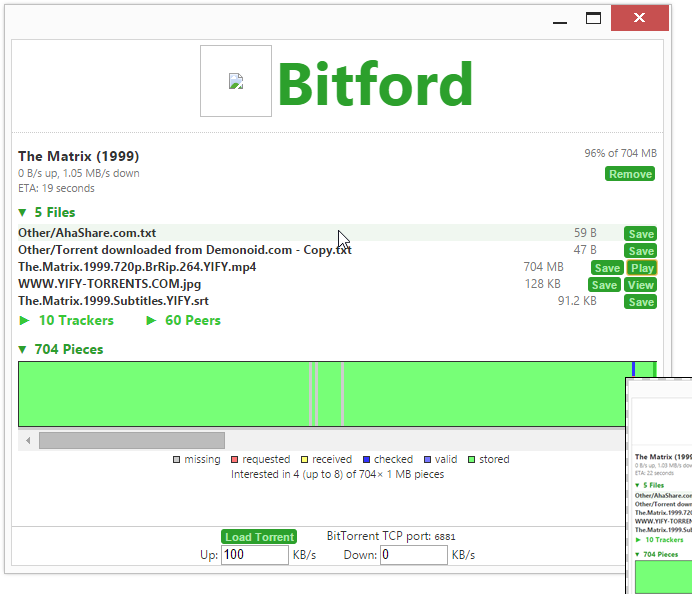 imahginable: Descarga torrent desde Chrome