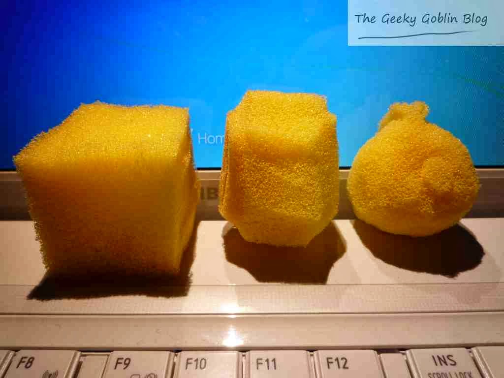The Geeky Goblin: Making sculpted sponge balls