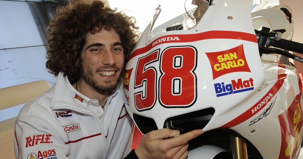 MotoGP, ritirato il numero 58 di Simoncelli