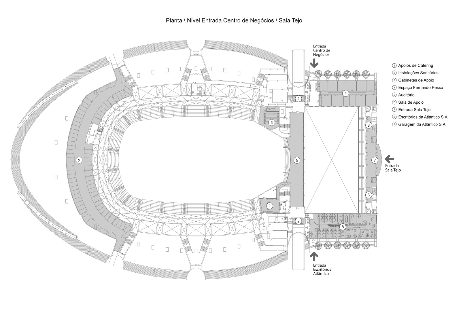Pavilhão Atlântico MEO Arena em Lisboa | Regino Cruz + Skidmore ...