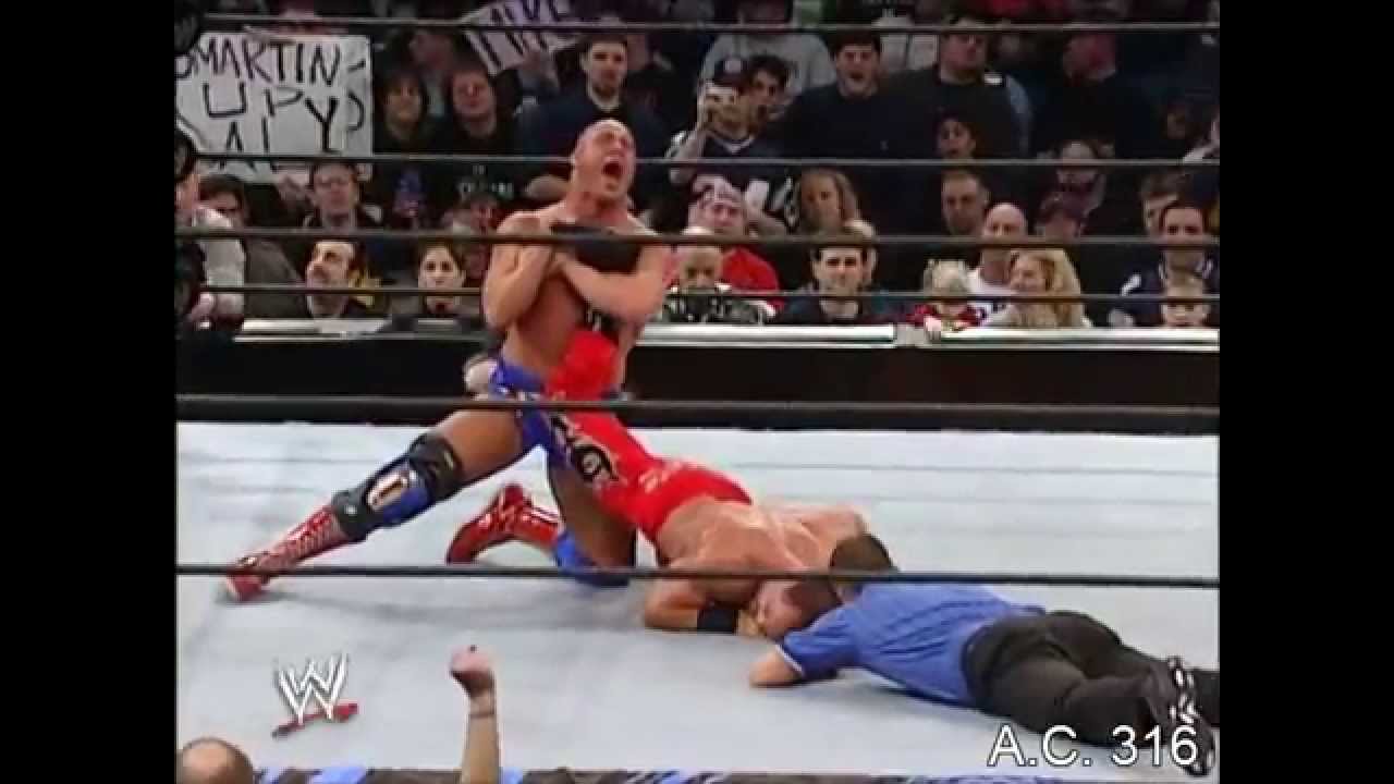 Historia del Wrestling: Kurt Angle vs Chris Benoit, WWE Royal Rumble 2003