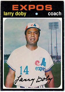 WHEN TOPPS HAD (BASE)BALLS!: COACH CARD- 1971 LARRY DOBY