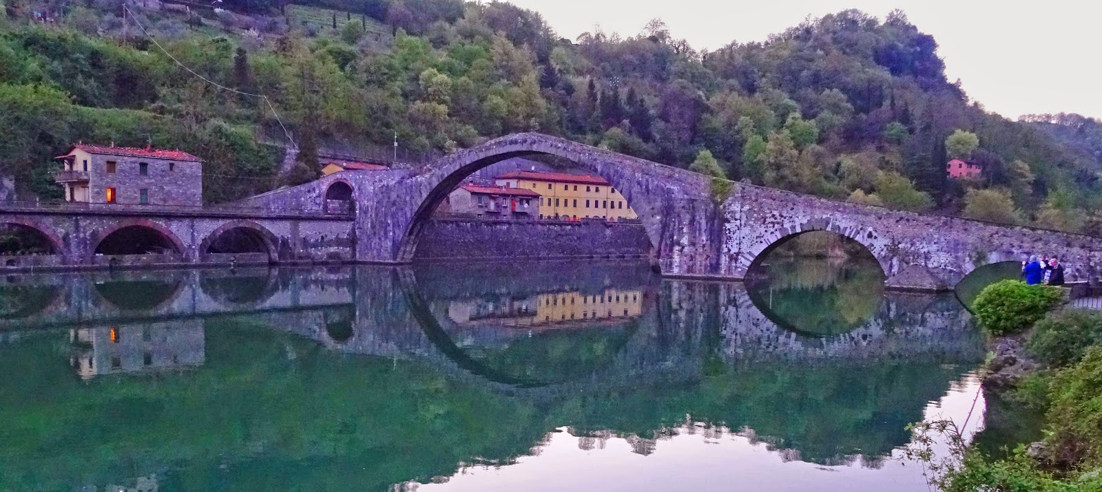 Joe's Retirement Blog: Ponte della Maddalena, "The Devil's Bridge ...