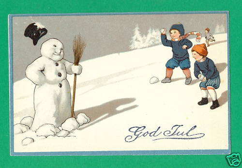 Swe-Aussie X-mas: Härliga gamla julkort