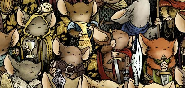 Yes... it's more Mouse Guard. Sorry guys! Will be back to more ...