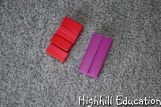 Highhill Homeschool: Multiplication and Square Numbers with Cuisenaire Rods