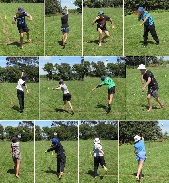 Room 8 - Halcombe School: Athletics - Shot Put