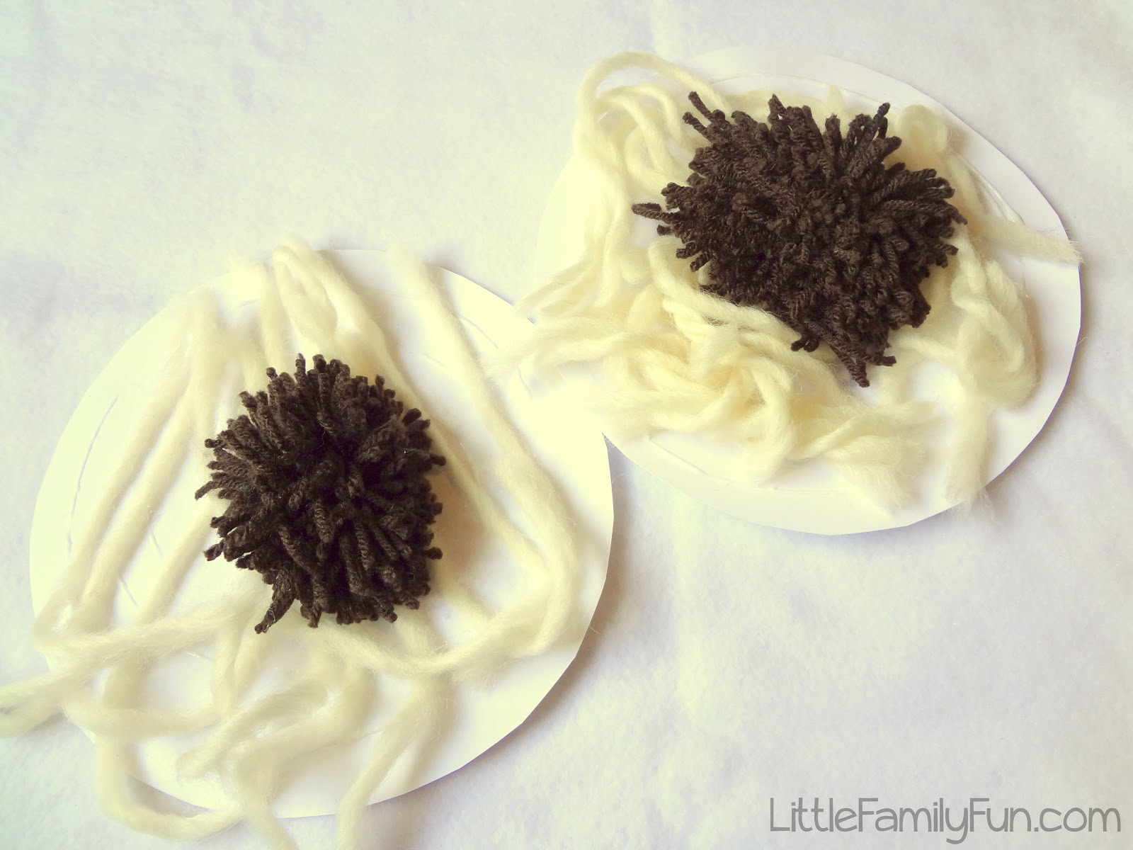 Little Family Fun: Spaghetti & Meatball Craft