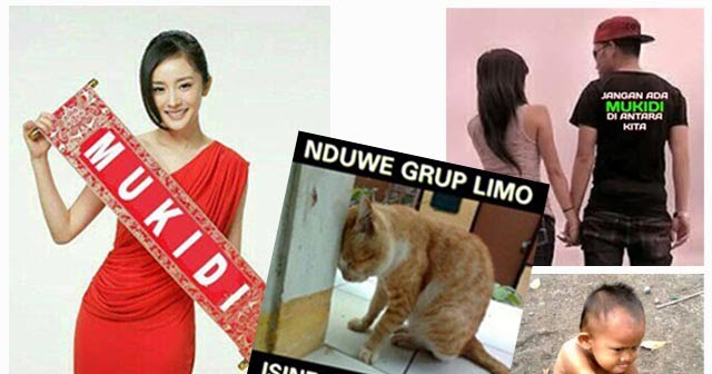 Kumpulan Gambar Meme Lucu Mukidi